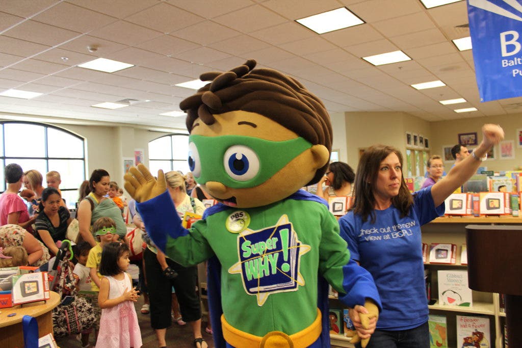 Baltimore County Libraries Launch Playaway Views With Super Why ...
