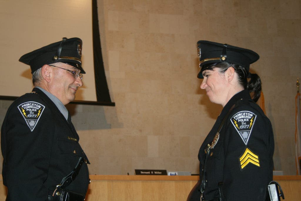 Princeton Township Promotes Five Police Officers | Princeton, NJ Patch