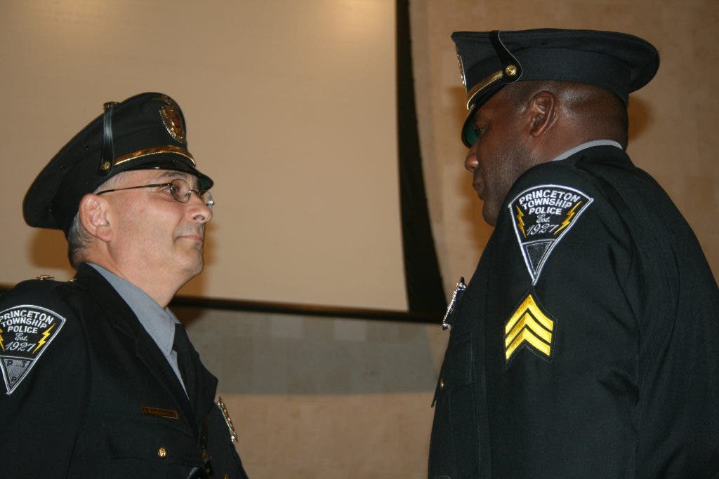 Princeton Township Promotes Five Police Officers | Princeton, NJ Patch
