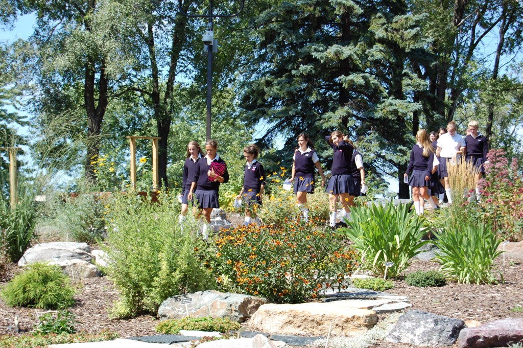 Outdoor Classroom Opens Doors at Visitation School | Mendota Heights ...