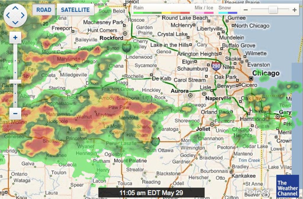 Severe Thunderstorm Alert, Flood Advisory for Cook County | Glenview ...