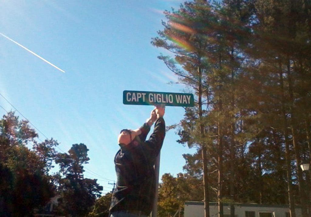 Street Dedicated in Memory of Lacey Air Force Capt. Giglio | Lacey, NJ ...
