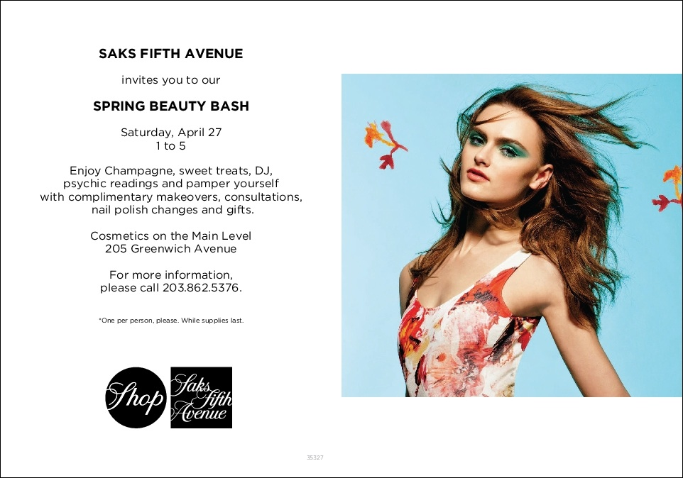 SAKS BEAUTY BASH | Greenwich, CT Patch