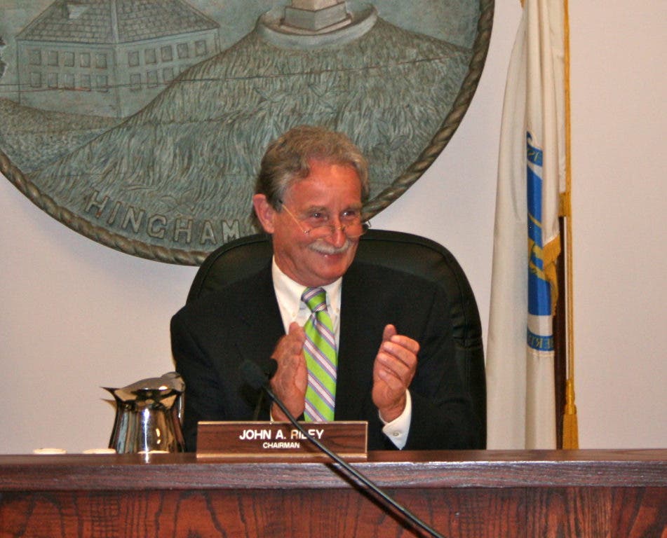 Selectman John Riley; Solving Problems on Behalf of the Community ...