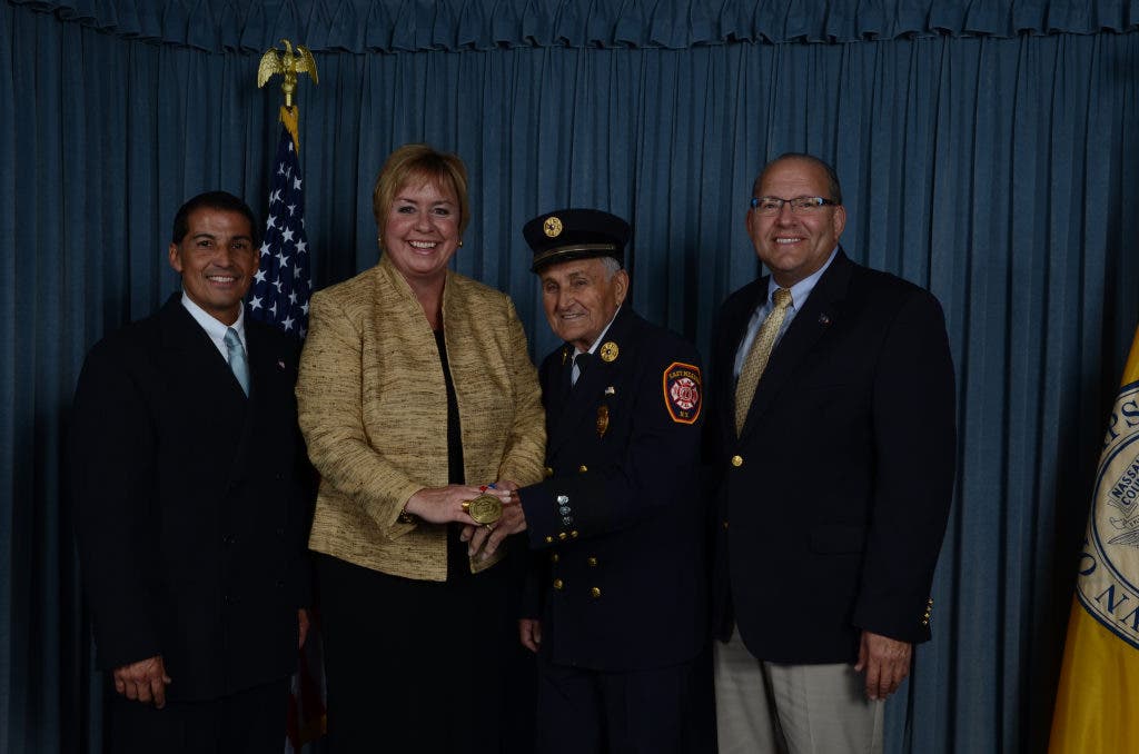 Dominick Santoro Honored with Firematic Award | East Meadow, NY Patch