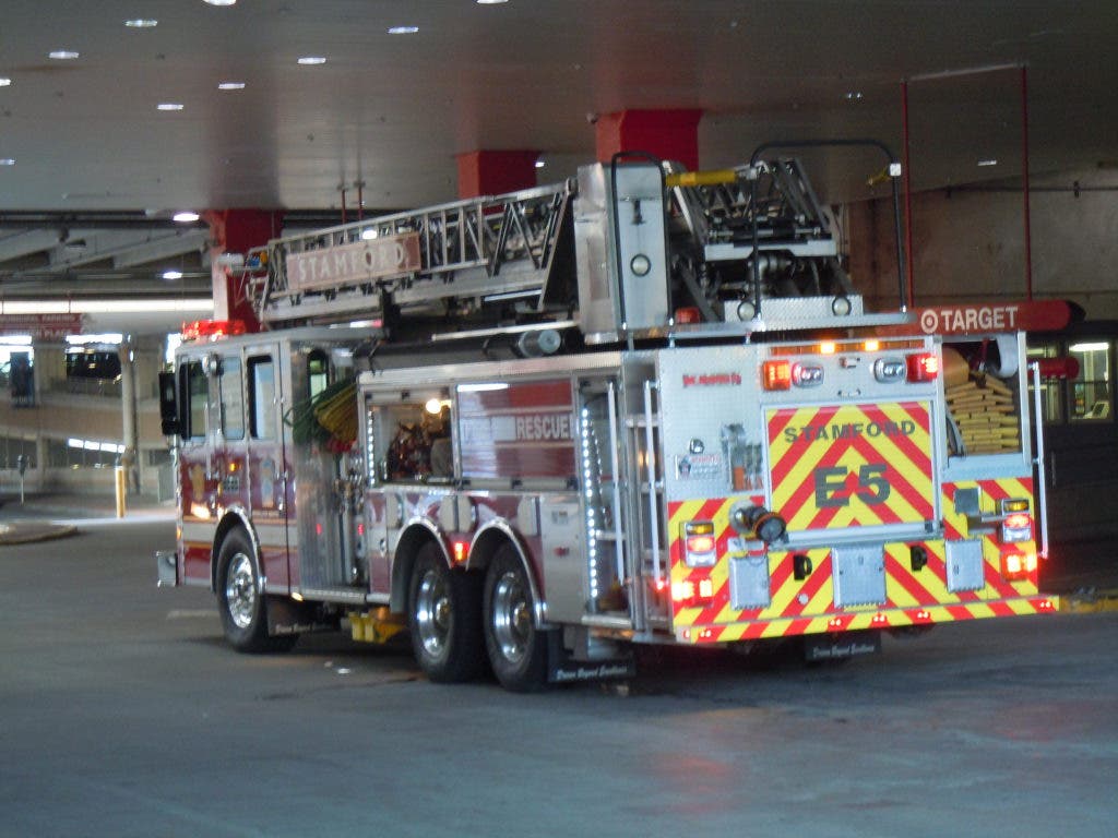 Car Parked Inside Target Garage Catches on Fire | Stamford, CT Patch