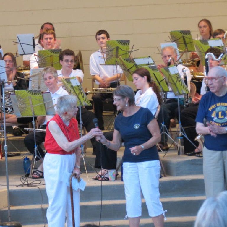 Residents Enjoy Bandshell Concert | Port Washington, NY Patch