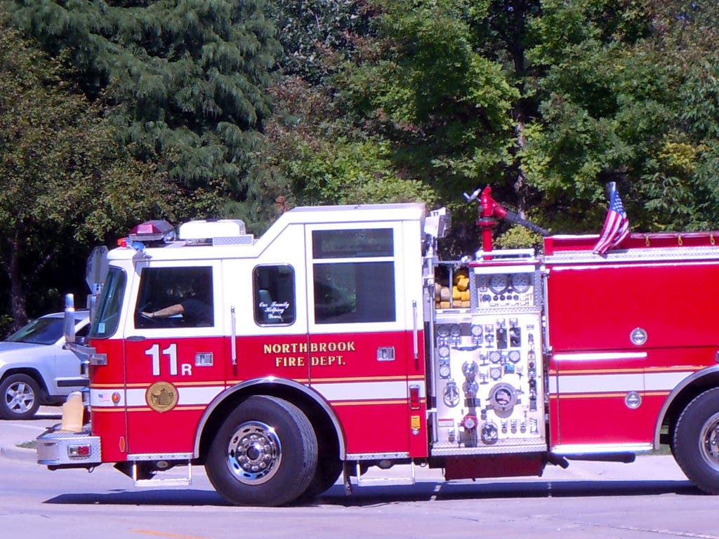 Northbrook Responds to Lightning Strike Fire and Garage Blaze ...