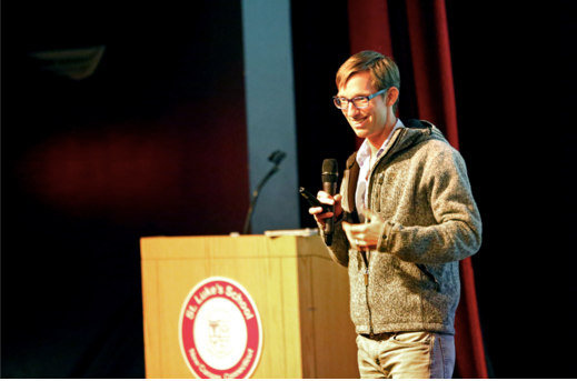 Author Joshua Davis Visits St. Luke's | New Canaan, CT Patch