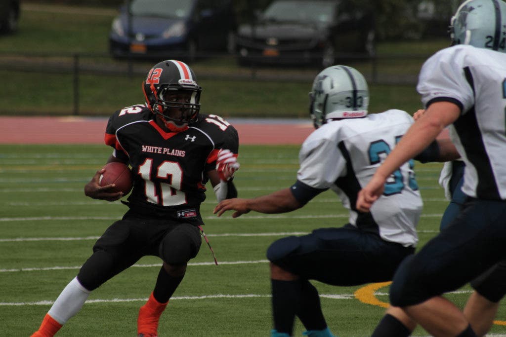 John Jay Football Holds On Against White Plains | White Plains, NY Patch