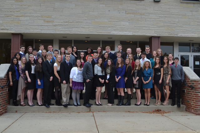 IC Catholic Prep Welcomes 30 New Members Into National Honor Society ...