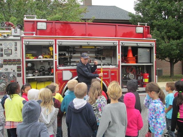 Rose Tree Fire Company Visits Rose Tree Elementary | Media, PA Patch