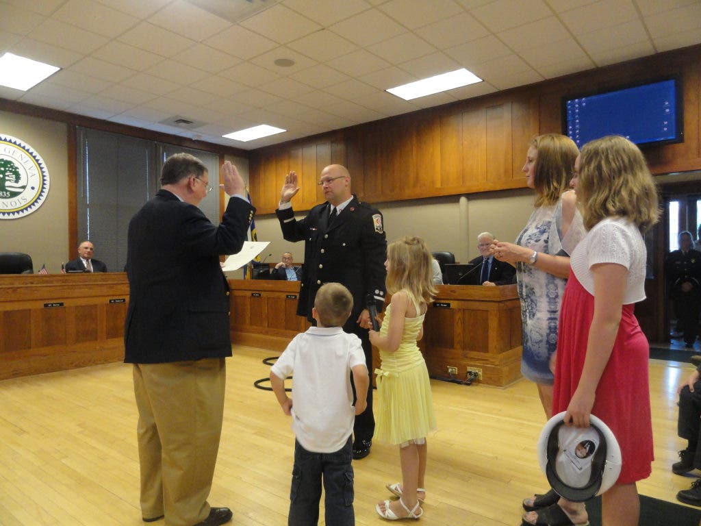 Geneva's New Deputy Fire Chief Is Mark Einwich | Geneva, IL Patch