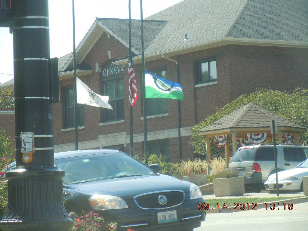 City Hall Flags at Half Staff This Week in Honor of Allen Mead | Geneva ...