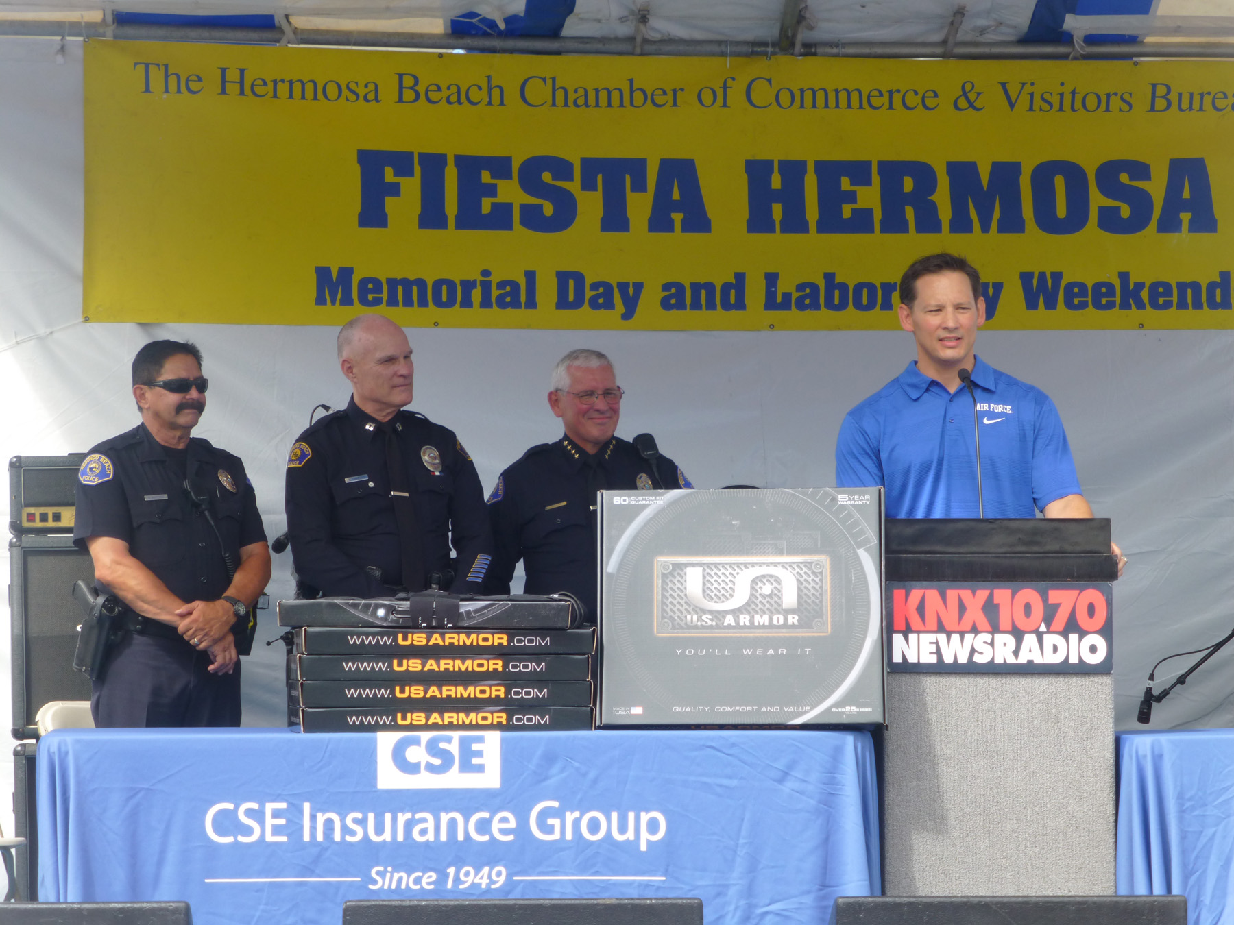 Redondo Beach PD Receives Upgraded Bullet Proof Vests at ' Vest For The ...