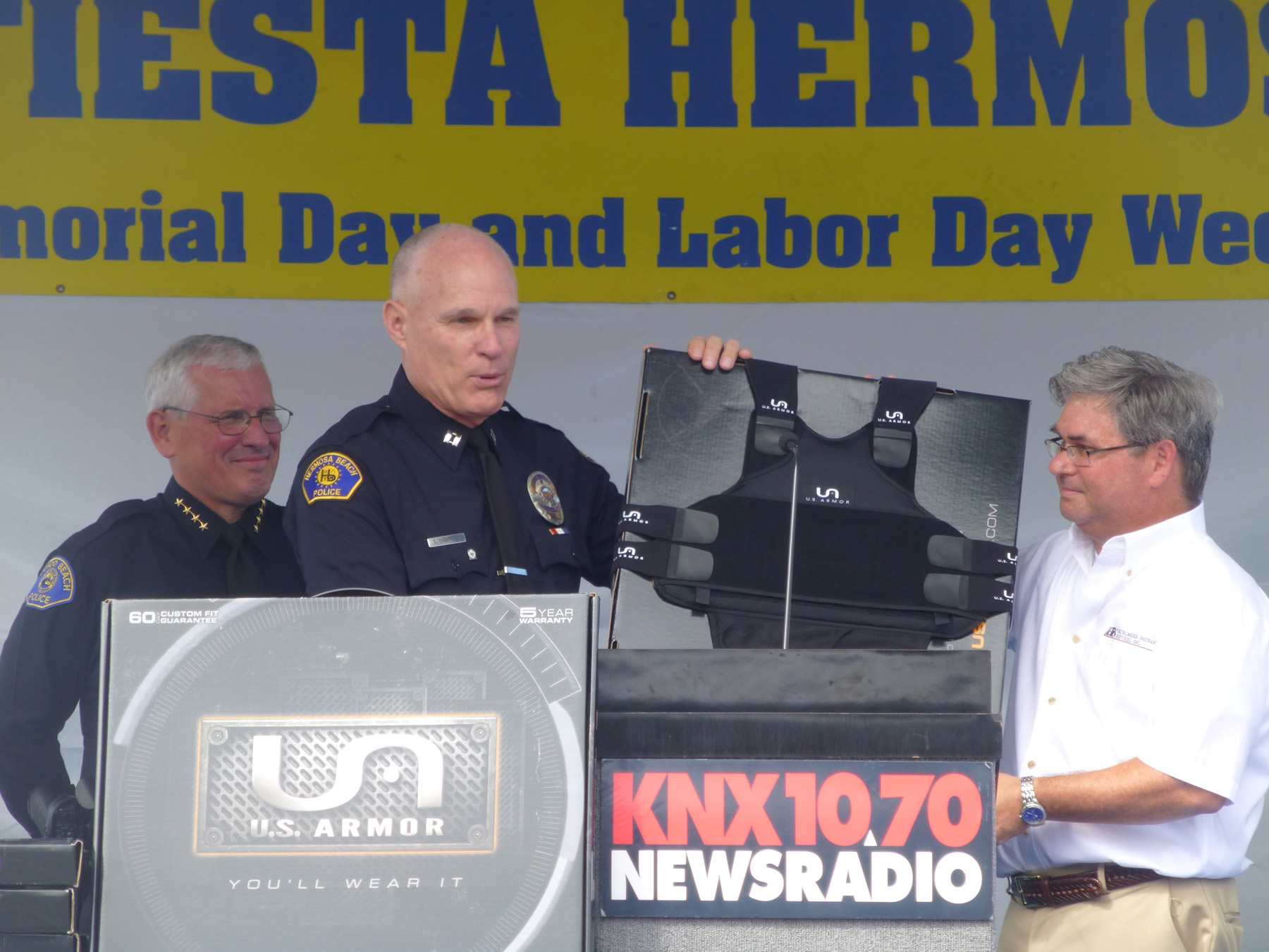Redondo Beach PD Receives Upgraded Bullet Proof Vests at ' Vest For The ...