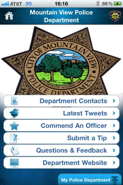 With New App, MVPD Expands Social Media Products | Mountain View, CA Patch
