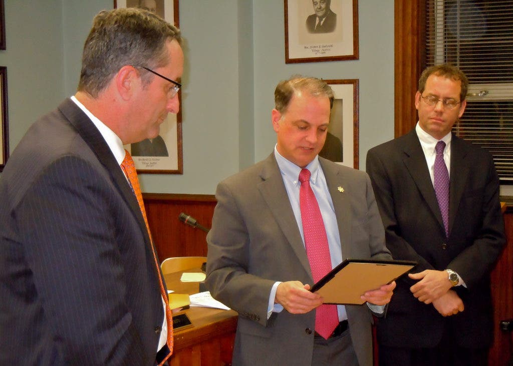 New Hyde Park Honors Outgoing Mayor Petruccio | New Hyde Park, NY Patch