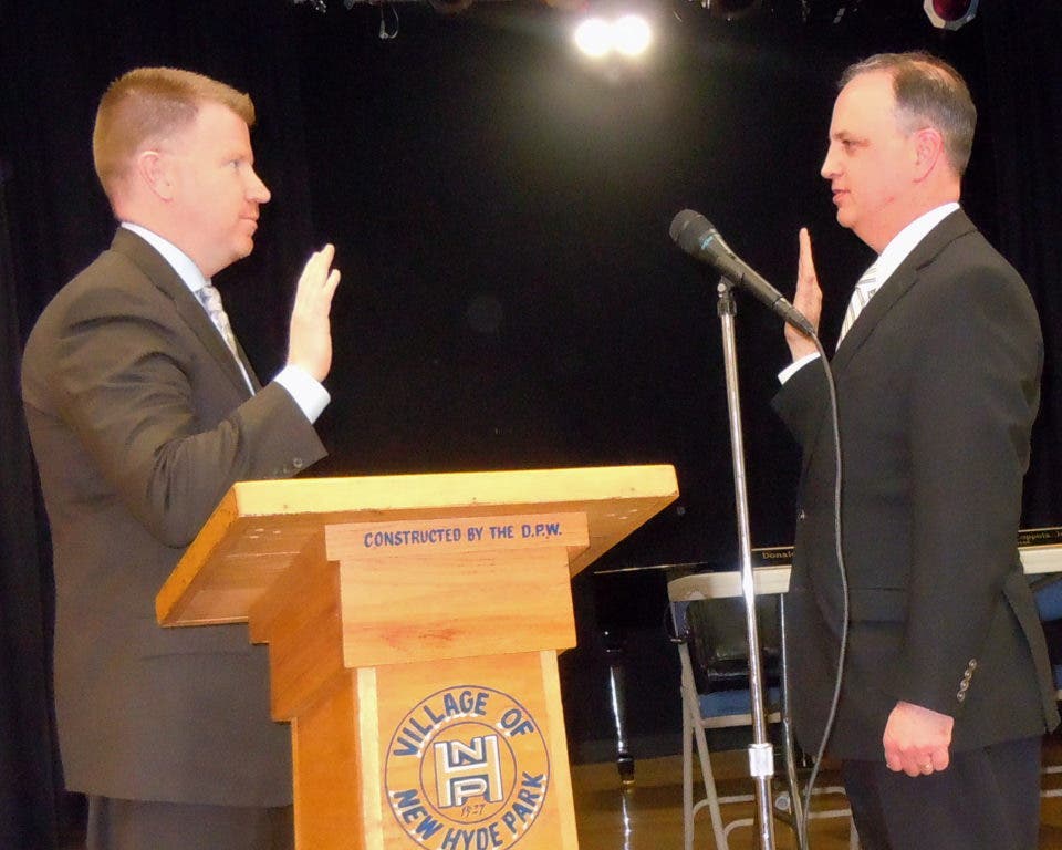 Lofaro Sworn in as New Hyde Park Mayor | New Hyde Park, NY Patch