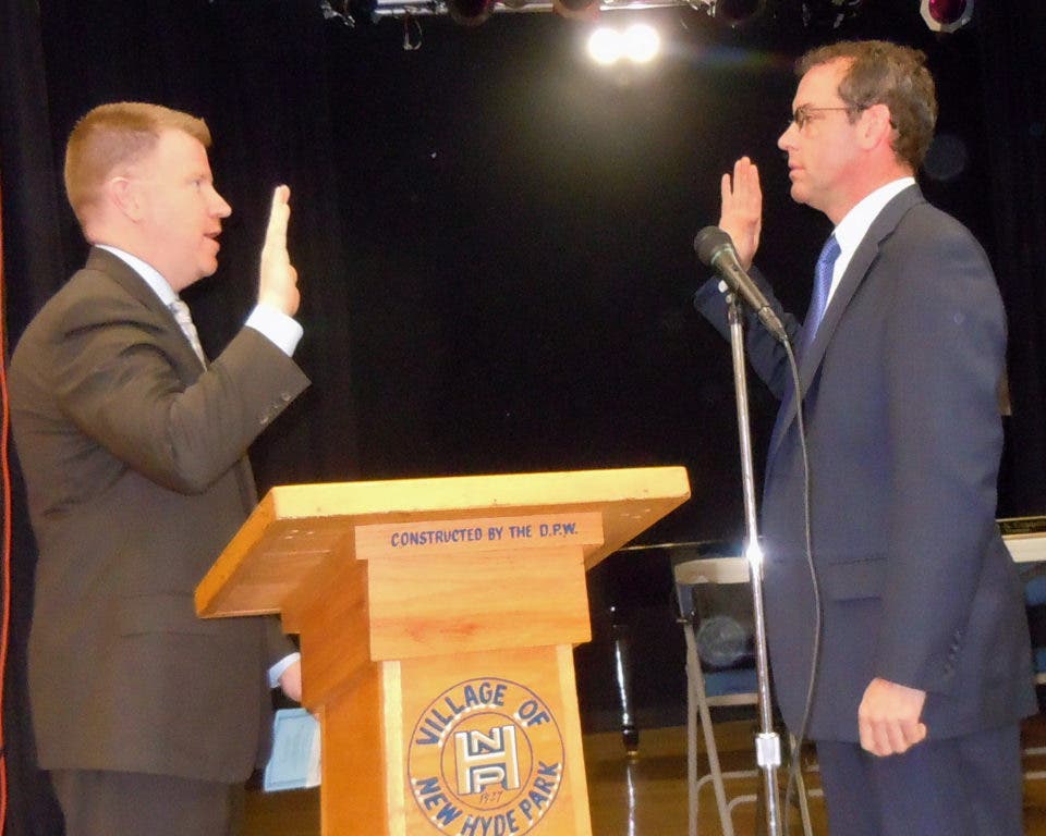 Lofaro Sworn in as New Hyde Park Mayor | New Hyde Park, NY Patch