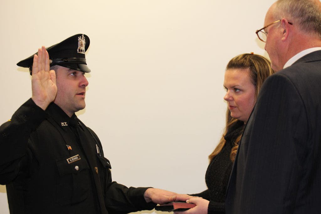 Newest Police Officer Welcomed to Morris Township | Morris Township, NJ ...