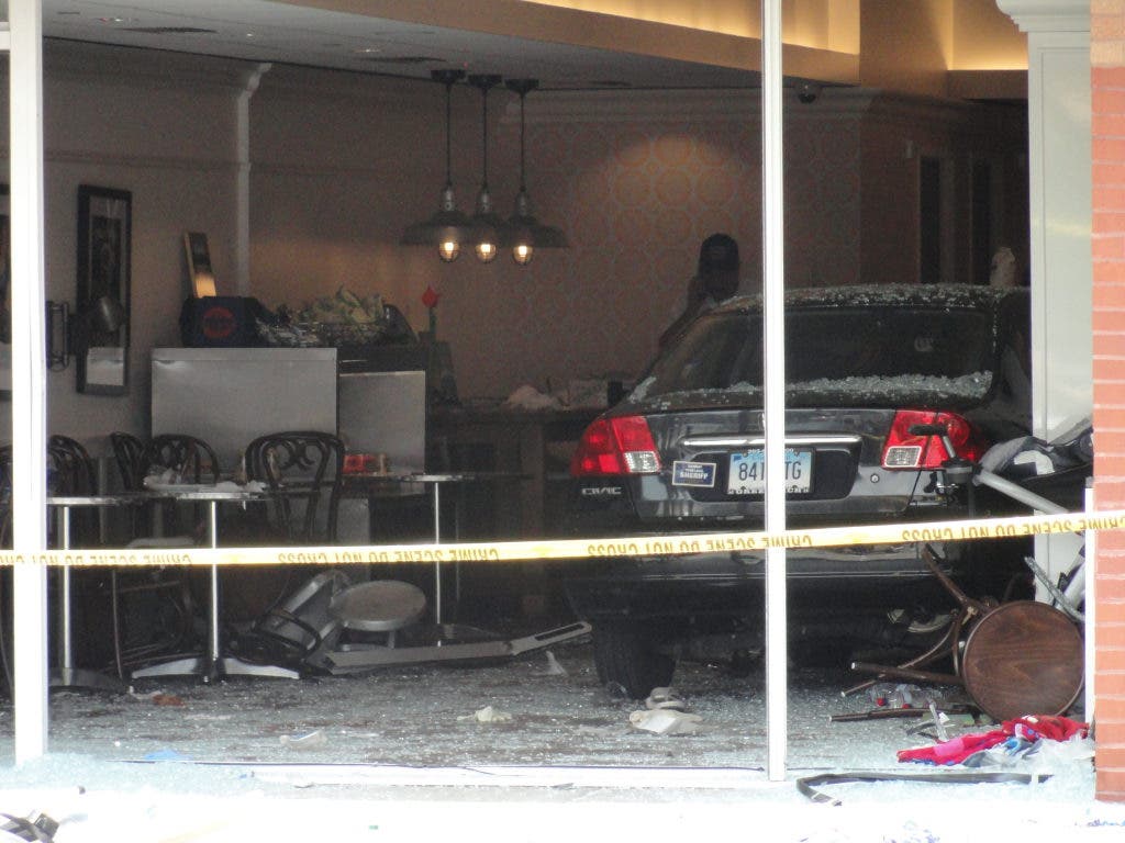 Nine Injured, None Killed in Cafe Car Crash [Update with Photos, Video ...