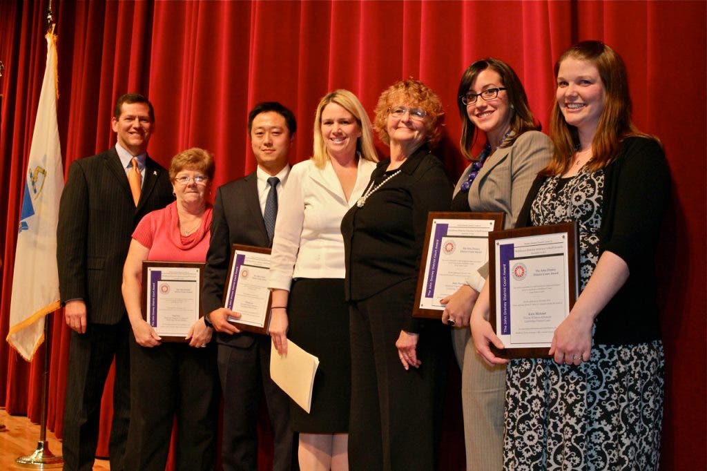 Medford Resident Receives Award For Outstanding Service At Middlesex ...