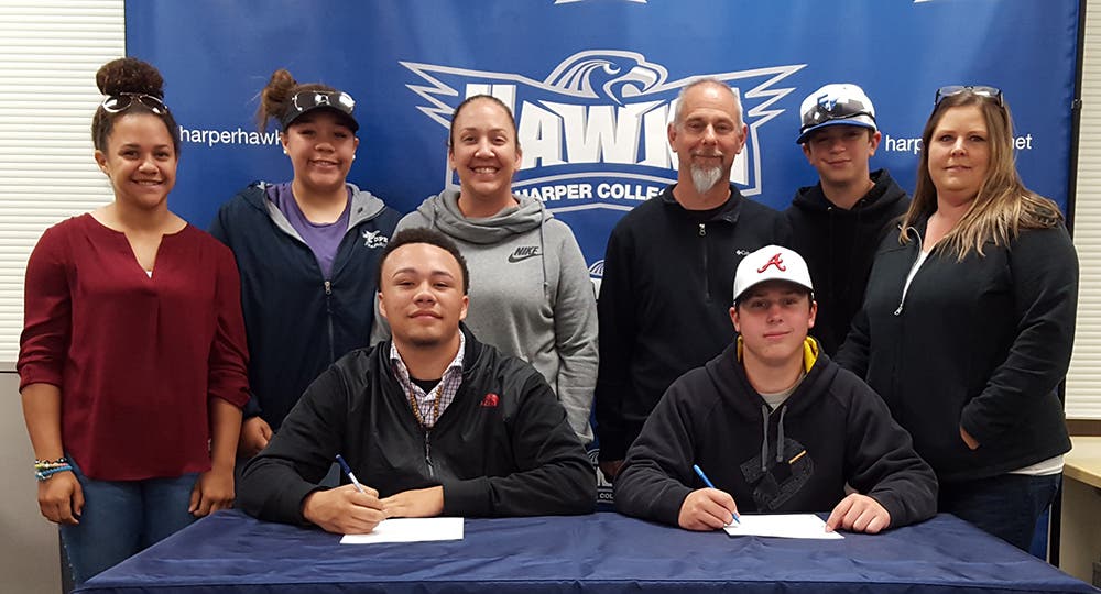 Cole and Smith Sign with Harper Baseball | Palatine, IL Patch