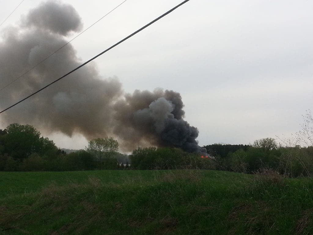 Photos: Barn Fire in Grant | Stillwater, MN Patch