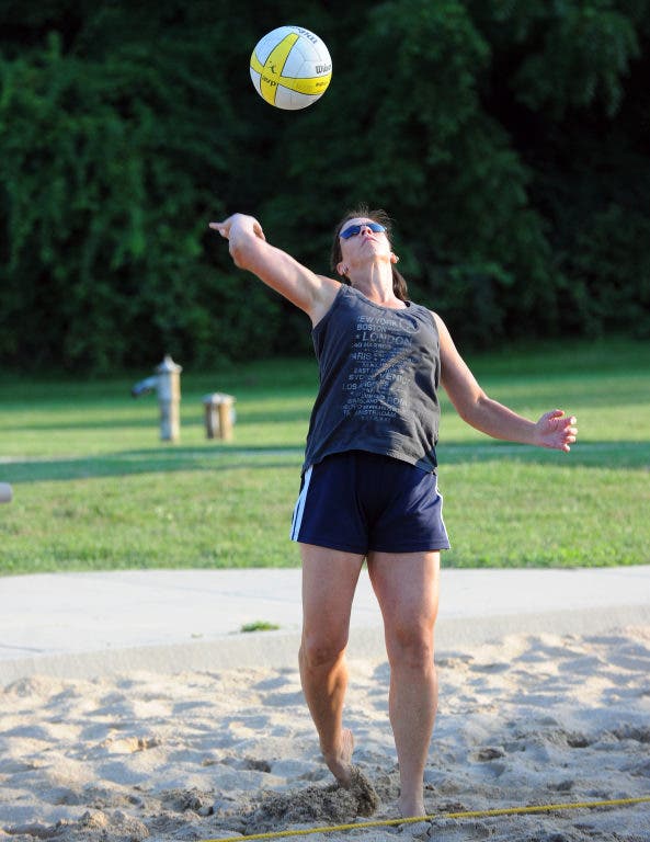 Sports Photo Gallery: Hurricane Ditka Kicks Sand (Volleyball) on Bumpin ...