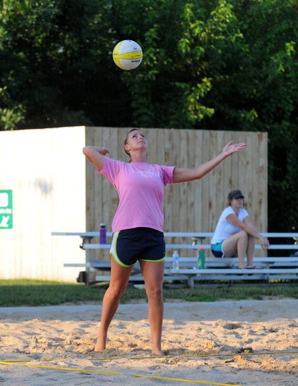 Sports Photo Gallery: Hurricane Ditka Kicks Sand (Volleyball) on Bumpin ...