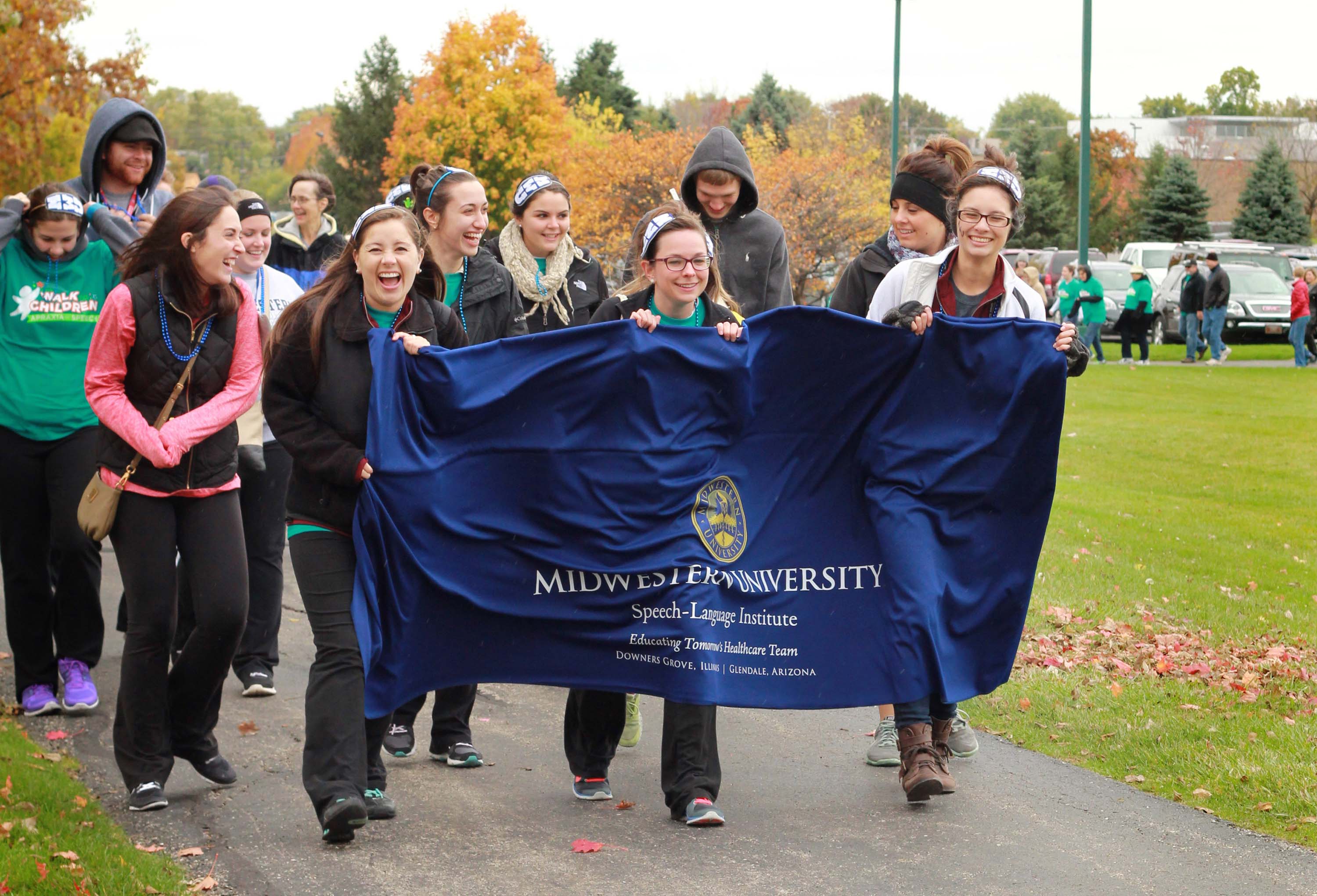 Speech-Language Pathology Program Sponsors Apraxia Walk | Downers Grove ...