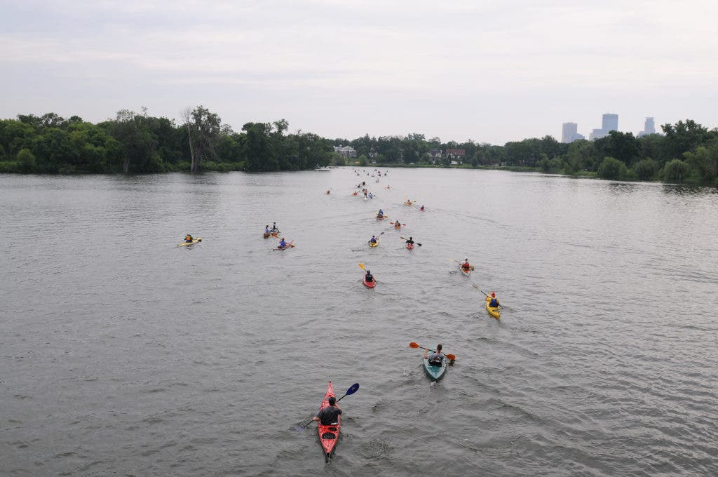 PHOTOS: 6th Annual Tri-Loppet Triathlon Canoe/Kayak, Run, Bike | Golden ...