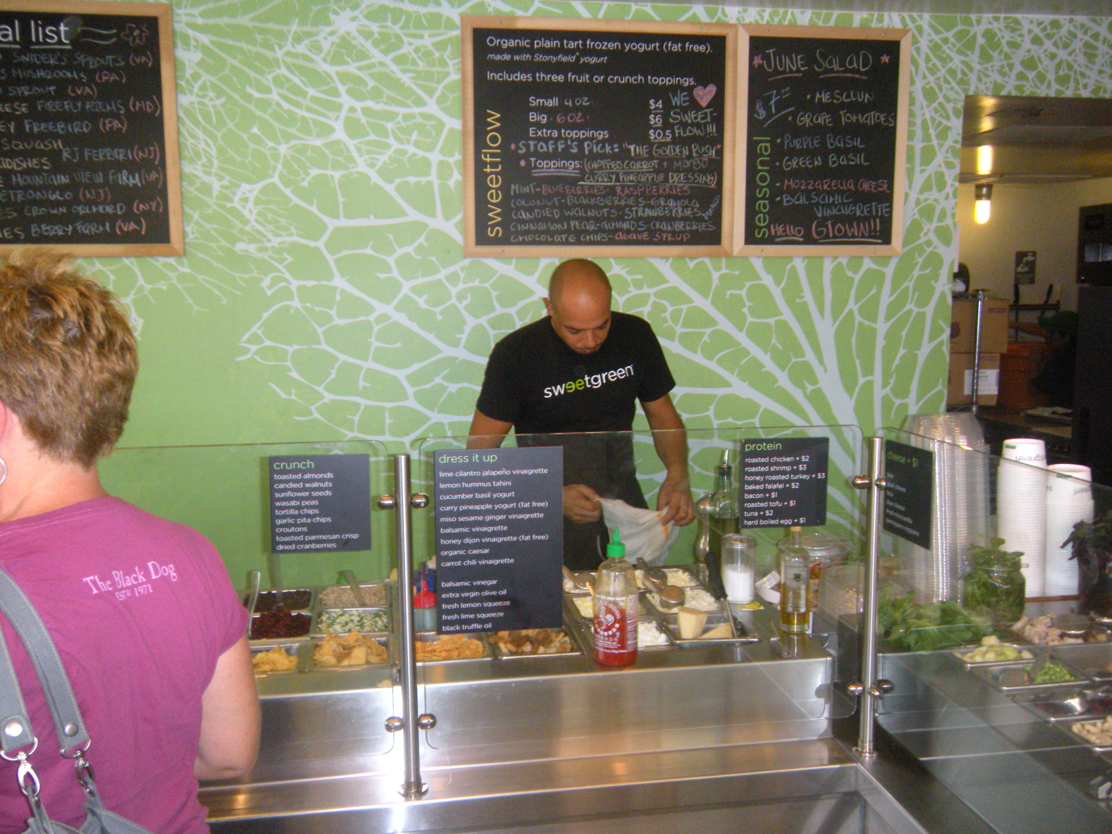 Sweetgreen Turns Four, Celebrates with Free FroYo | Georgetown, DC Patch