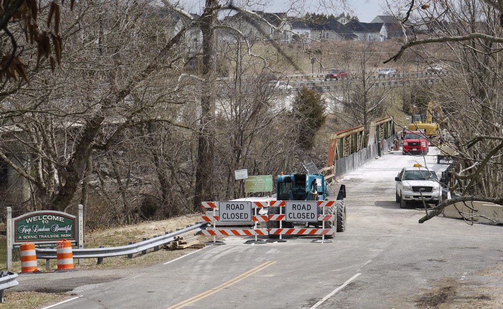 Demo of Old Route 7 Bridge Over Goose Creek Underway | Leesburg, VA Patch