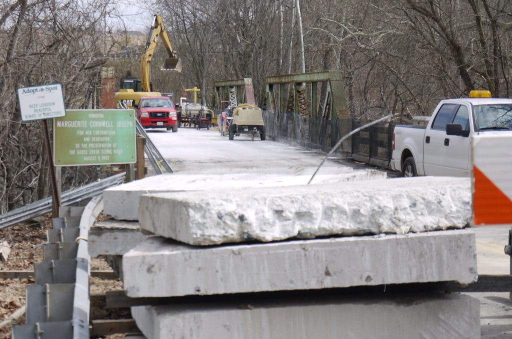 Demo of Old Route 7 Bridge Over Goose Creek Underway | Leesburg, VA Patch