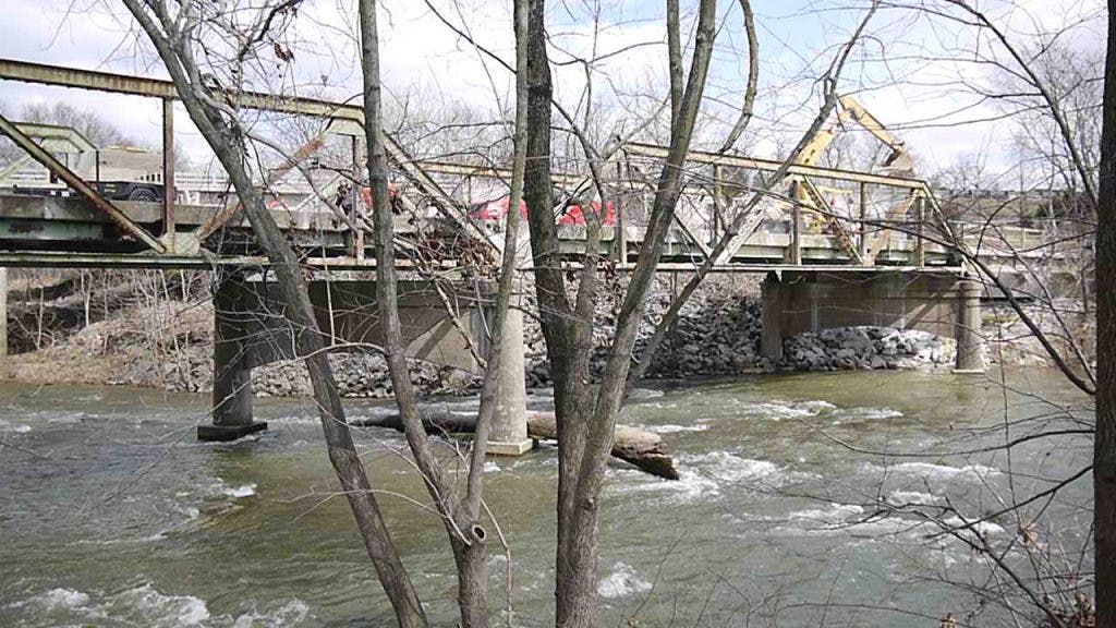 Demo of Old Route 7 Bridge Over Goose Creek Underway | Leesburg, VA Patch