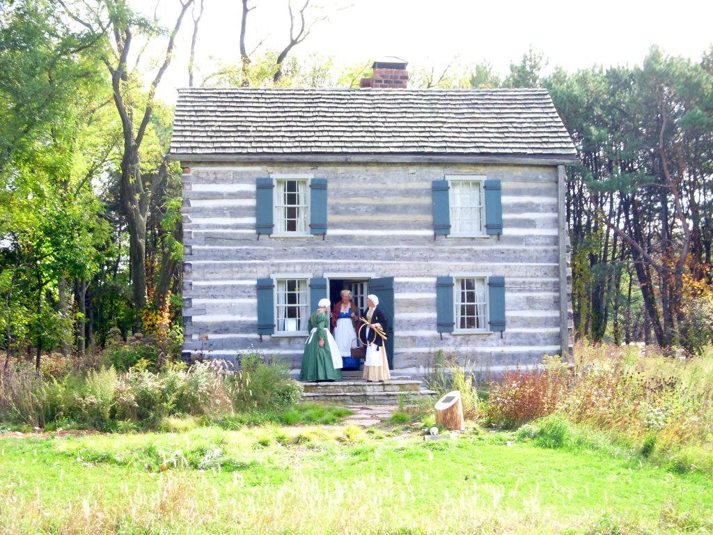 Schmidt-Burnham Log House Open! | Winnetka, IL Patch