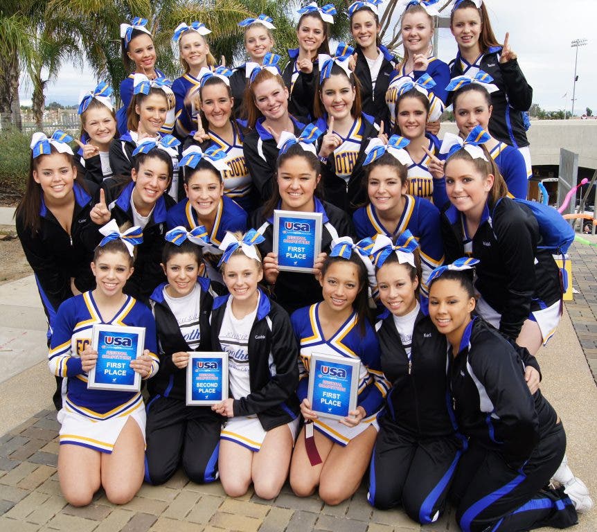 Foothill High Competition Cheer squads earn five first‐place awards at ...