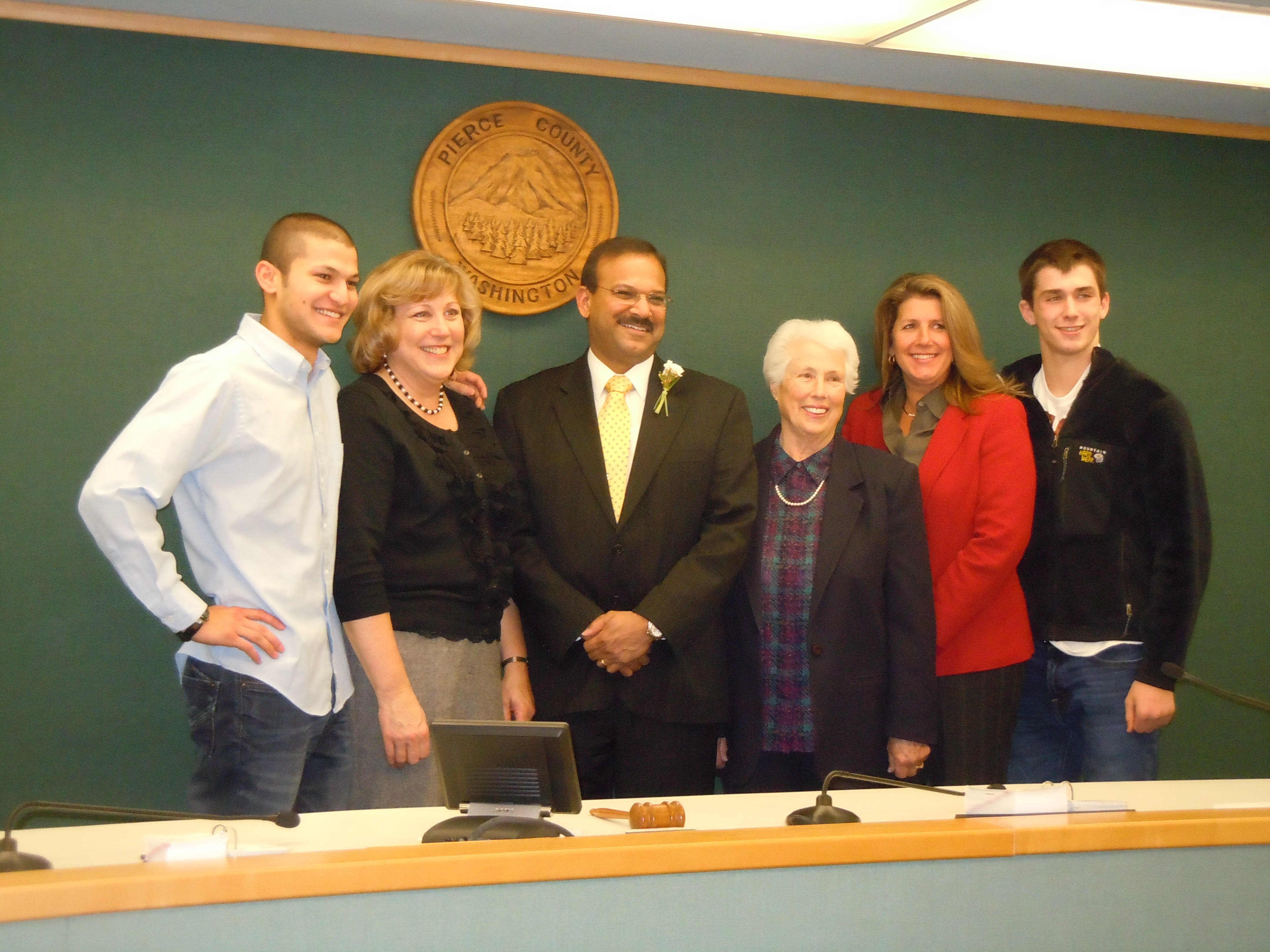 Stan Flemming Sworn In, Vows To Serve All Of The District | Gig Harbor ...