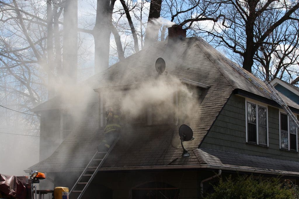 VIDEO: Firefighters Knock Down Teaneck Blaze | Teaneck, NJ Patch