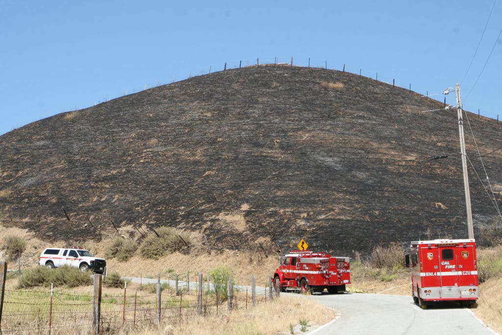 Fire in the Hills Burns 36 Acres | Milpitas, CA Patch