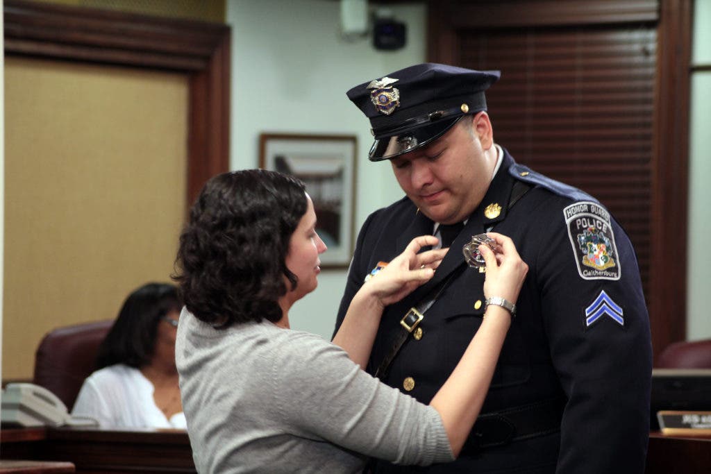 GALLERY: A Dozen Gaithersburg Police Officers Promoted | Gaithersburg ...