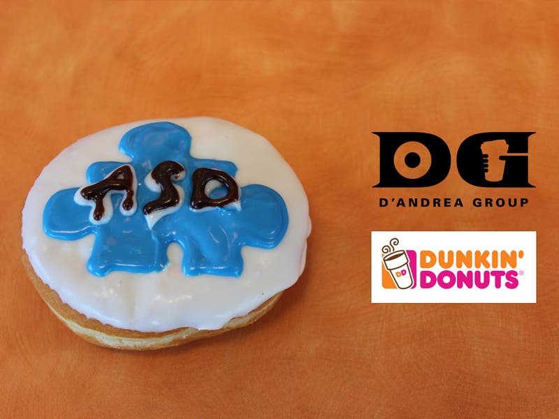 Orange Dunkin' Donuts Restaurants Launch Special Donut to Support ASD ...