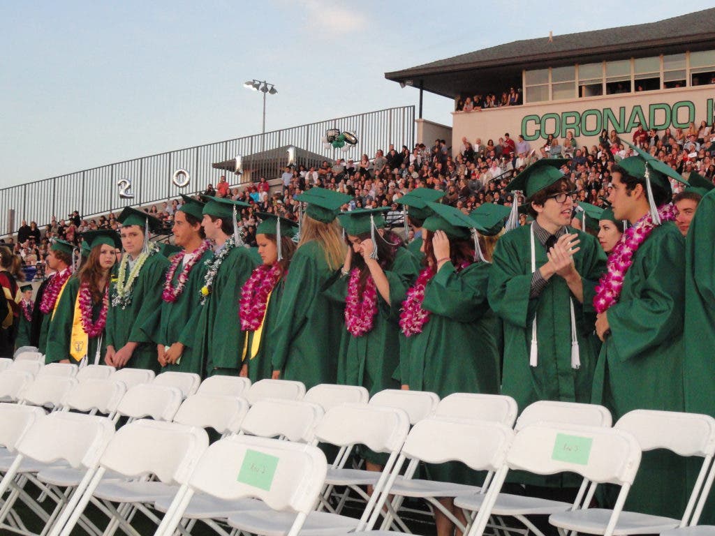 Coach Mayfield Gives Final Nod at Coronado High Graduation | Coronado ...