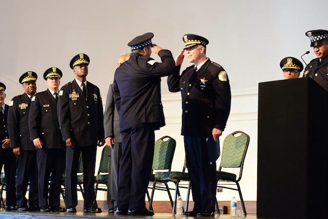 Chicago Police Graduate 151 Recruits + 1 Marriage Proposal | Beverly ...