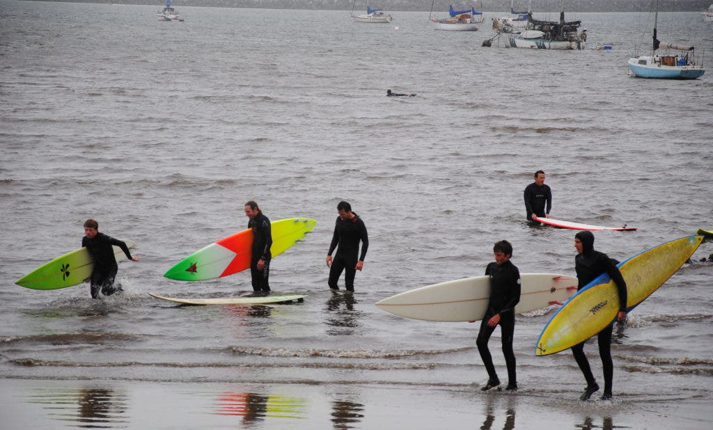 Family, Surfers Gather for Sion Milosky Paddle Out Memorial in Half ...