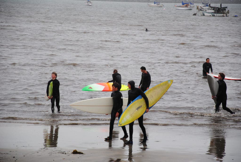 Family, Surfers Gather for Sion Milosky Paddle Out Memorial in Half ...