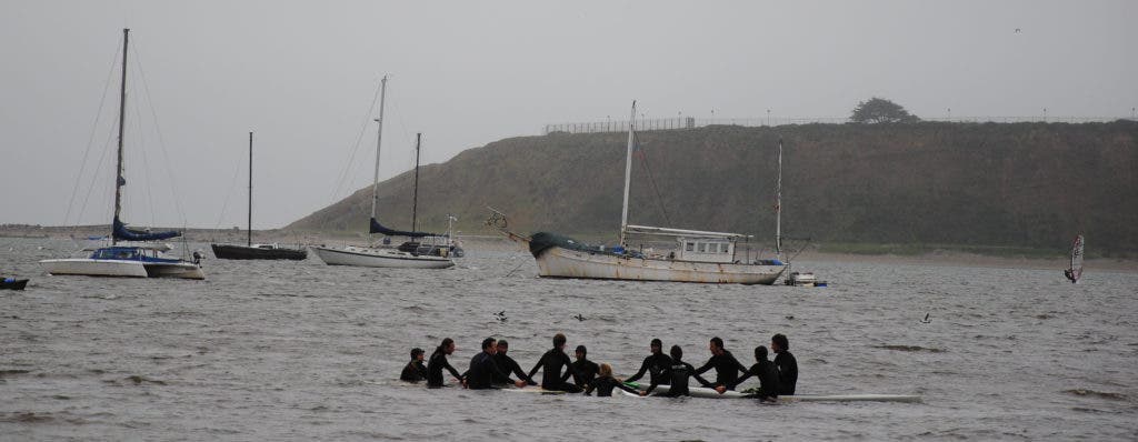 Family, Surfers Gather for Sion Milosky Paddle Out Memorial in Half ...