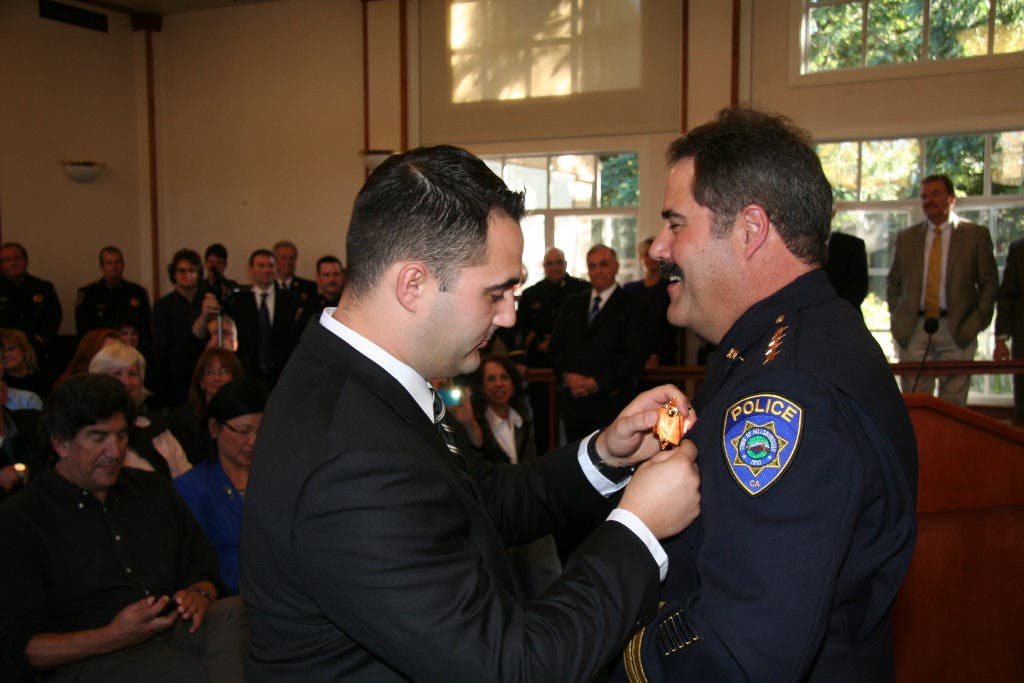Hillsborough Honors New Police Chief | San Mateo, CA Patch